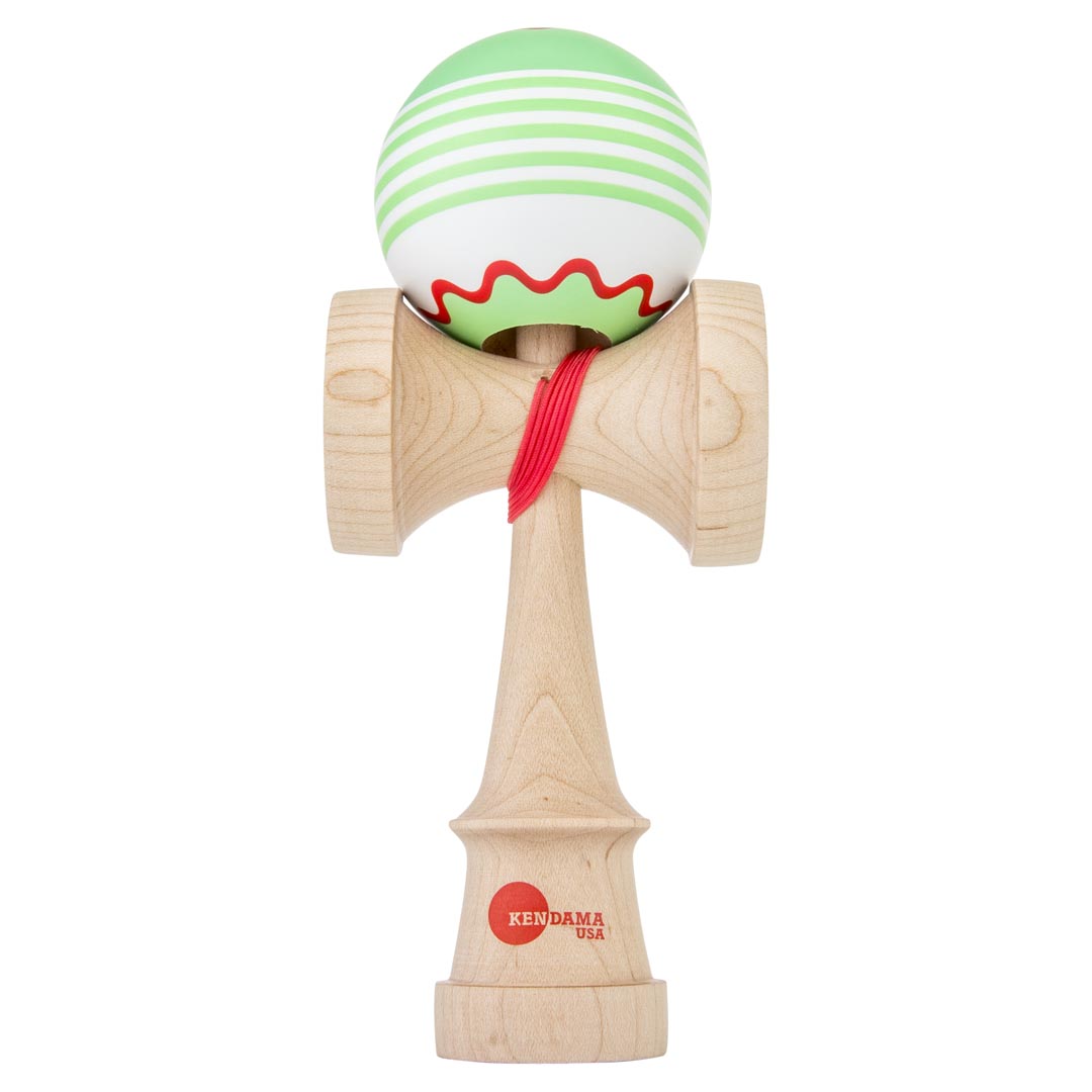 Kendama USA - Kaizen Fish Cake - Luna - Silk - Maple - Mint Green