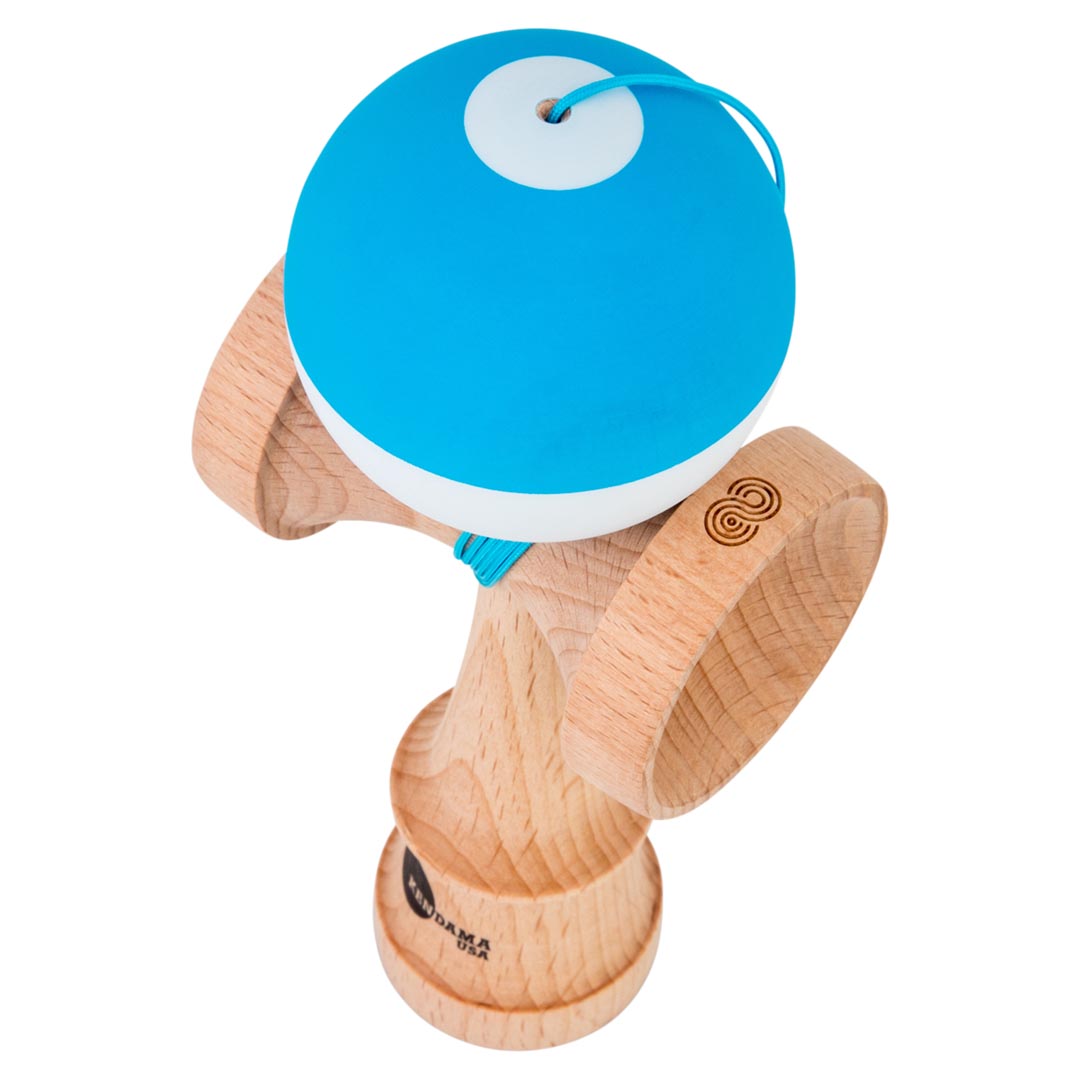 Kaizen Half Split Kendama - JET Shape - Light Blue – Kendama USA
