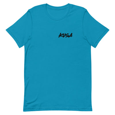 KUSA Script Logo Tee - Black Logo – Kendama USA