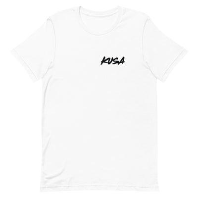KUSA Script Logo Tee - Black Logo – Kendama USA